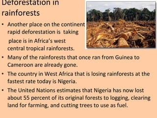 Africa's environmental policies | PPT