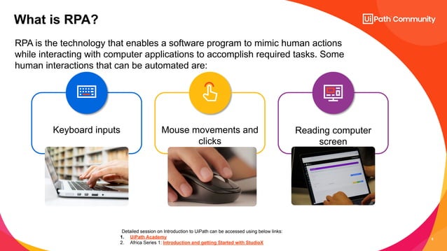 Africa Series 2 Session 1 - UiPath Studio | PPT