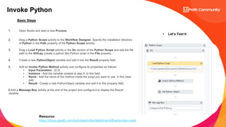 Africa Series 2 Session 3 - Invoke Function Manipulation | PPT