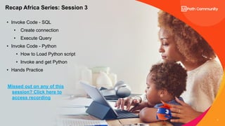 Africa Series 2 Session 4 - Data Services | PDF