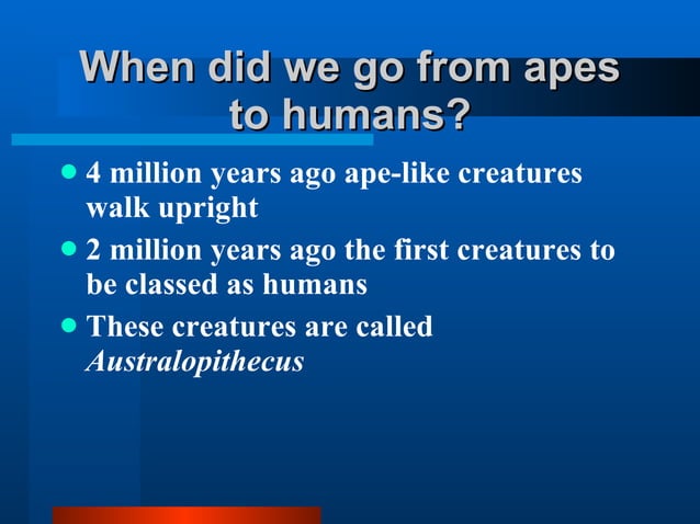 Africa’S First People | PPT