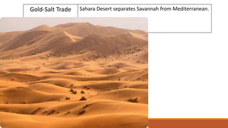 Africa gold salt trade | PPTX