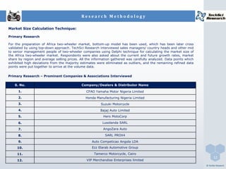 Africa Two-Wheeler Market Forecast 2021 - brochure | PDF