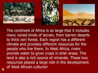 Africa Geography | PPTX