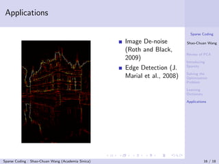 A Friendly Guide To Sparse Coding | PDF