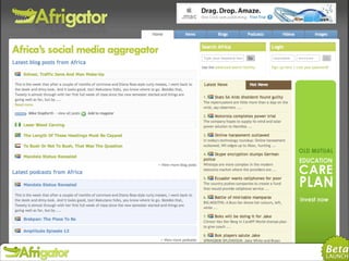 Afrigator.com Beta Launch Presentation | PDF
