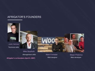Afrigator: A killer start-up in South Africa | PPTX