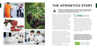 Afrigetics Pelargonium Sidoides Brochure | PDF
