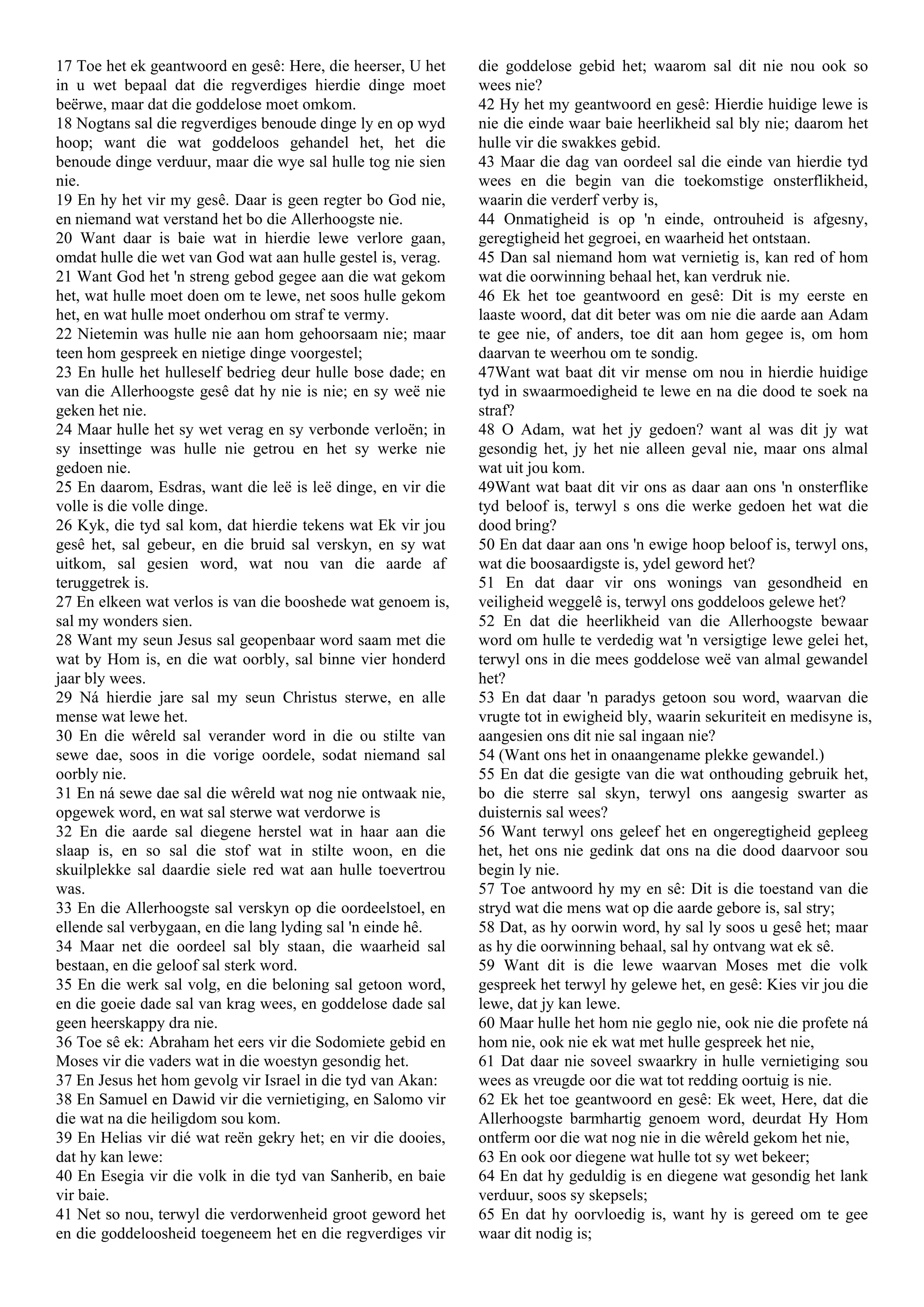 Afrikaans - 2nd Esdras.pdf