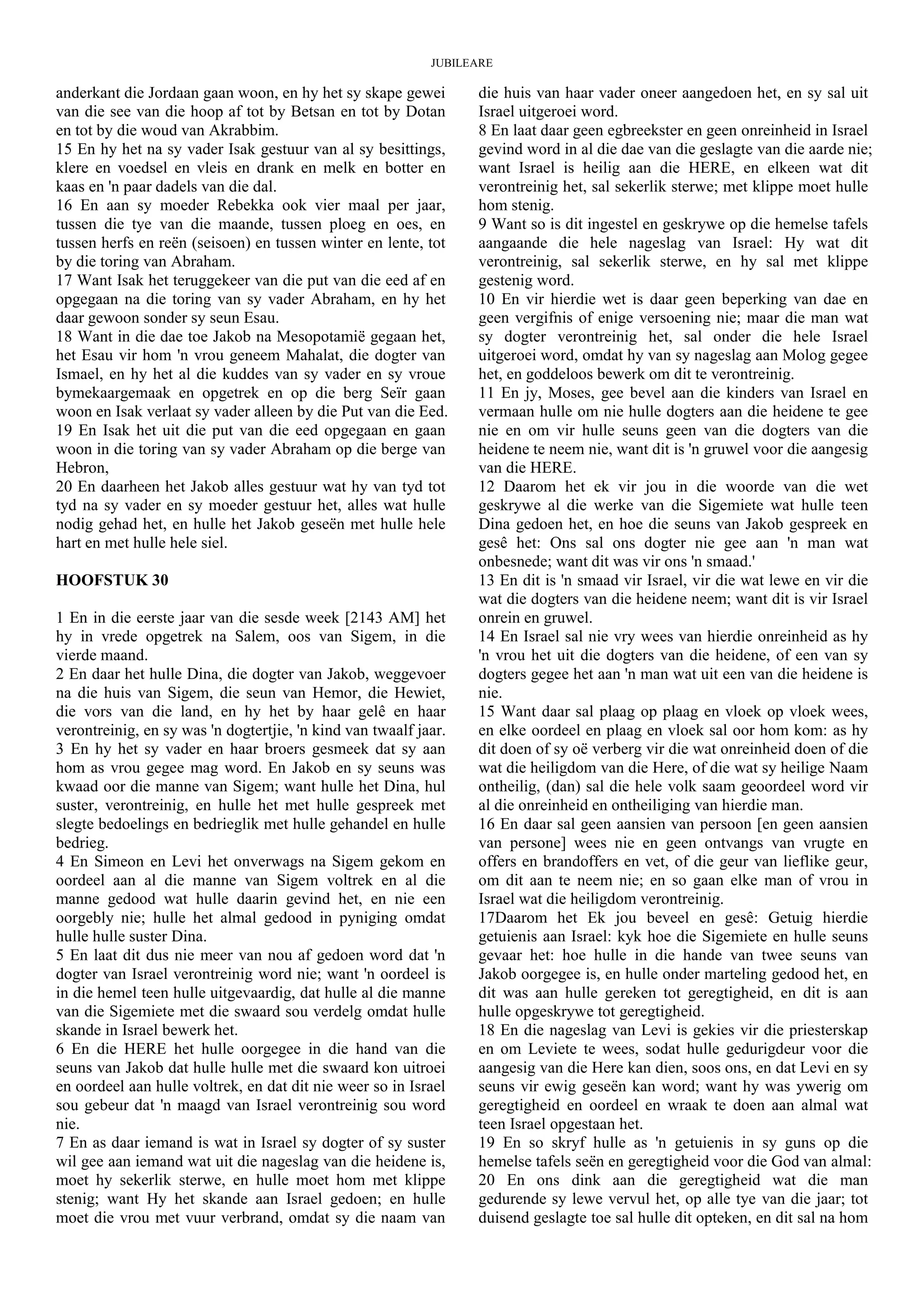 Afrikaans - The Book of Jubilees - Lesser Genesis.pdf