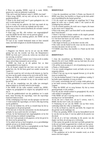 Afrikaans - The Book of Psalms - King James Bible.pdf