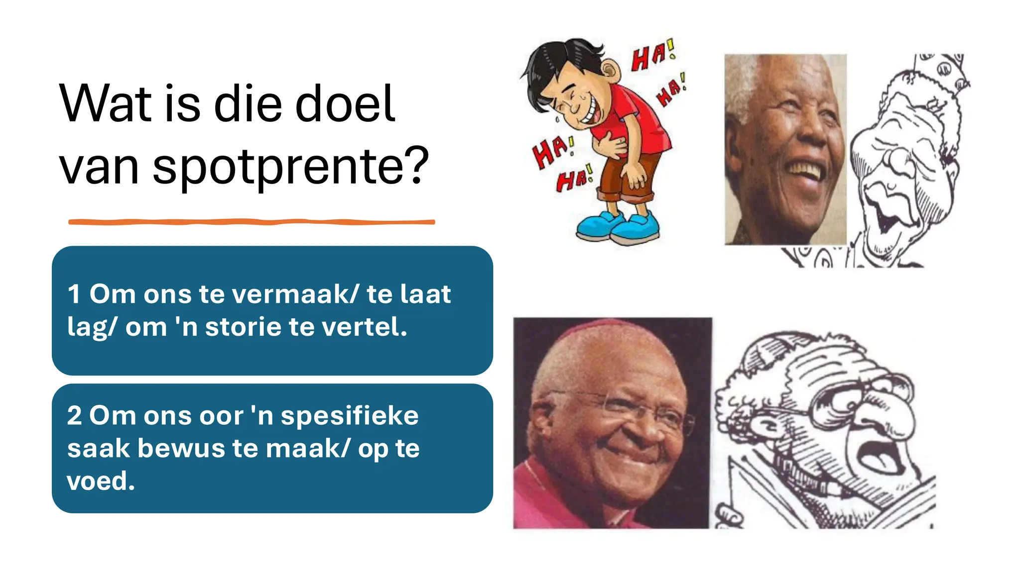 Afrikaans EAT Graad 8 Spotprentles deur Gift Siwela | PDF