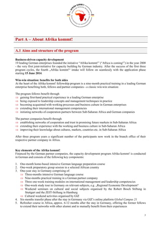 Afrika Kommt! 2014 – 2016 | PDF