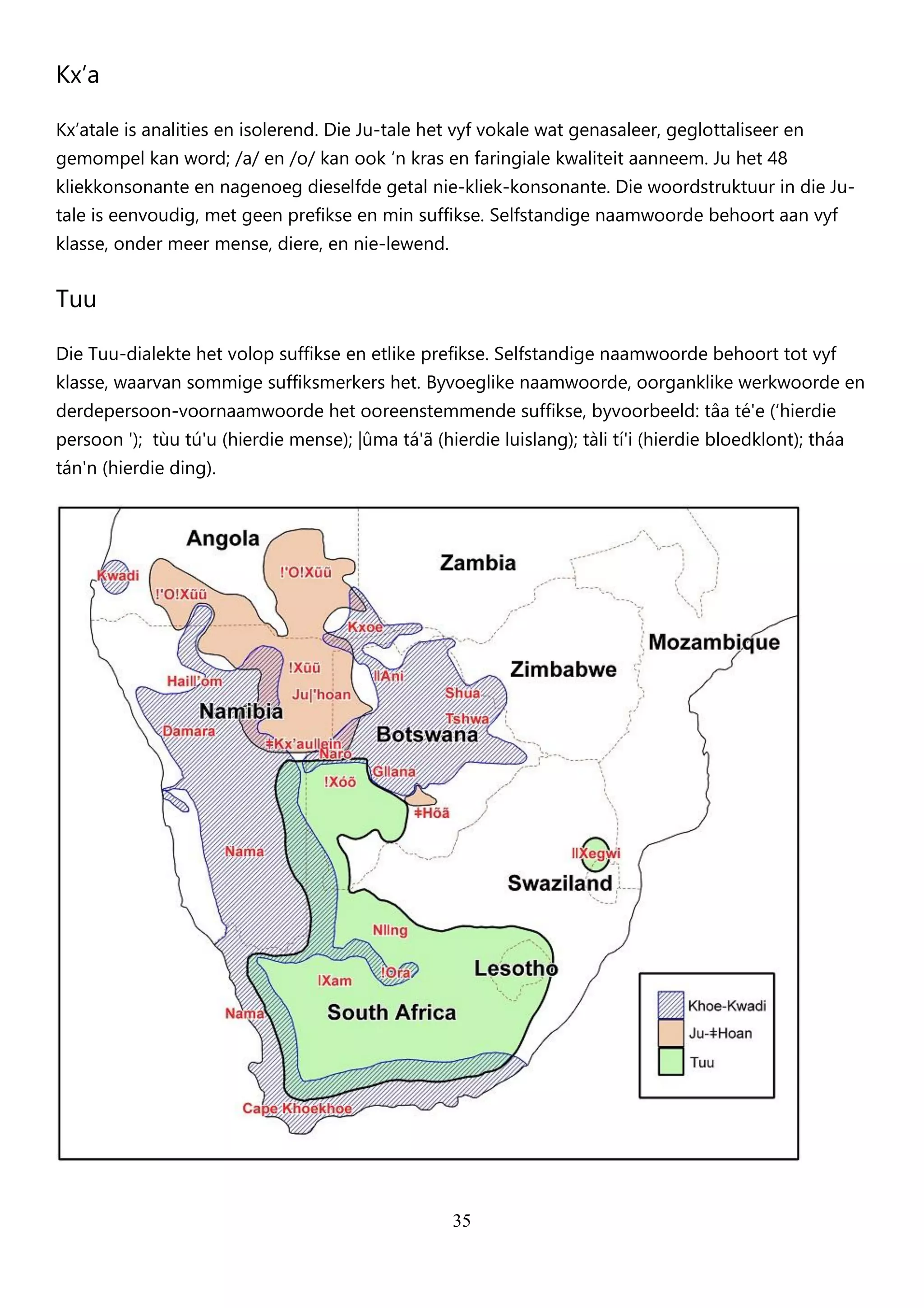 Afrikatale en Taalfamilies van Afrika | PDF