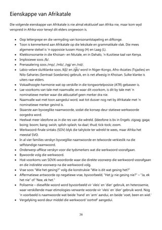 Afrikatale en Taalfamilies van Afrika | PDF