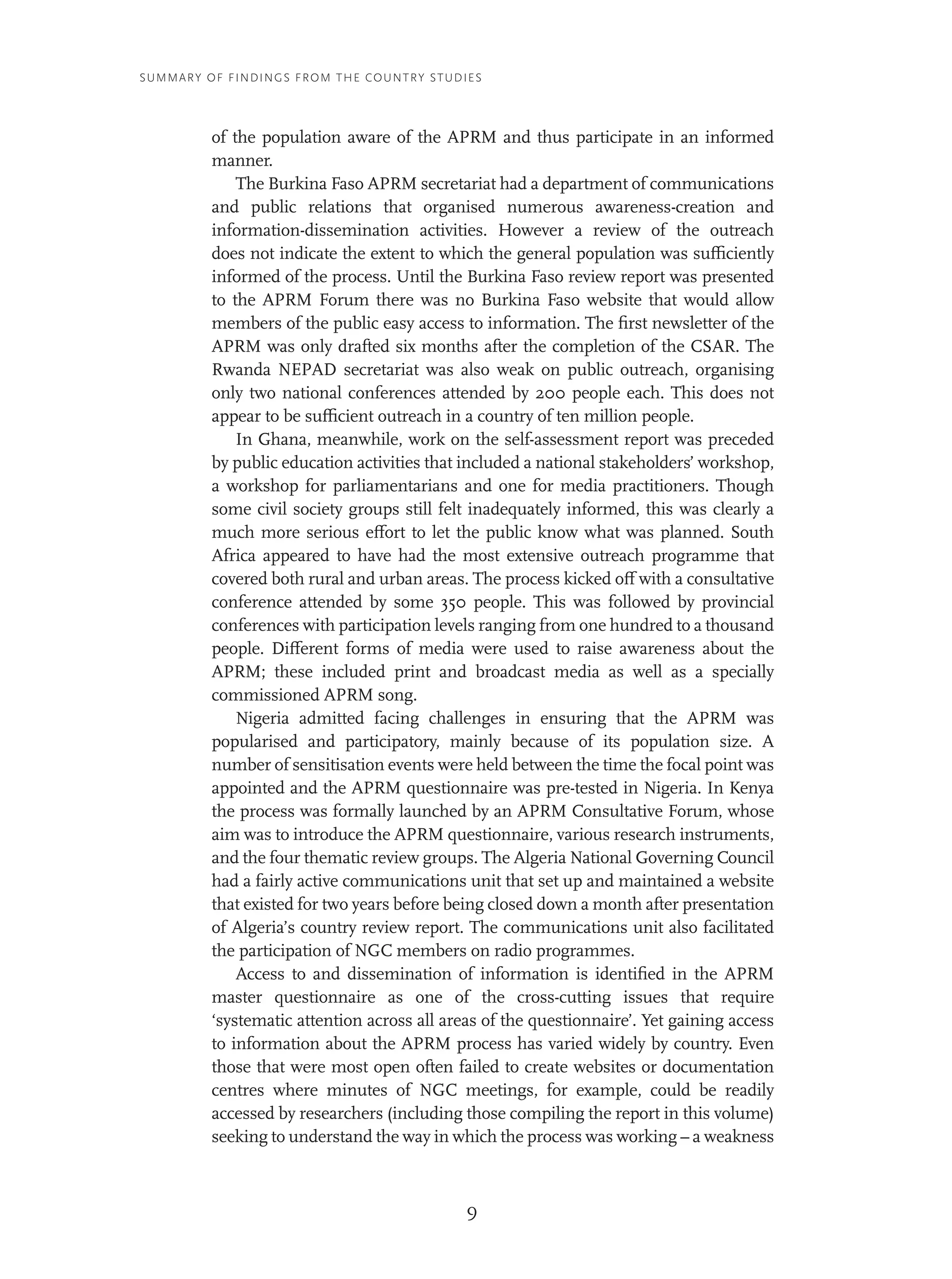 Afri map aprm_compilation_overview_en | PDF