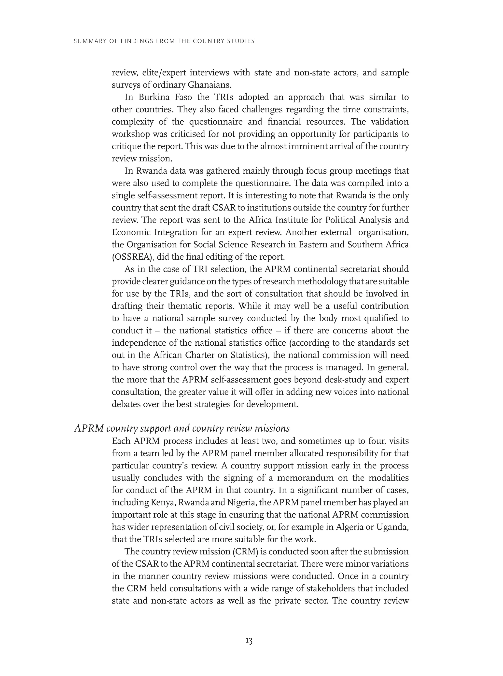 Afri map aprm_compilation_overview_en | PDF