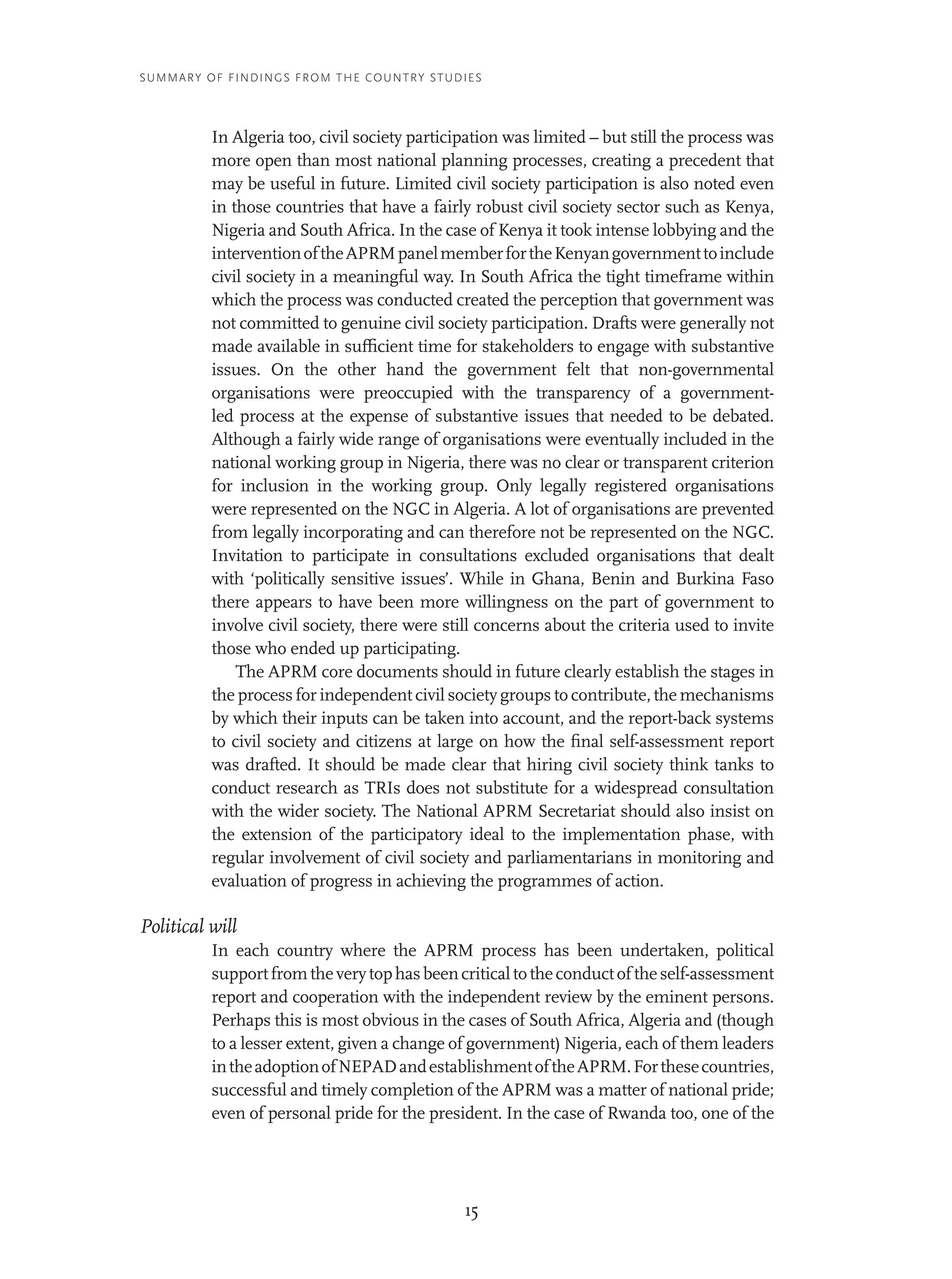 Afri map aprm_compilation_overview_en | PDF