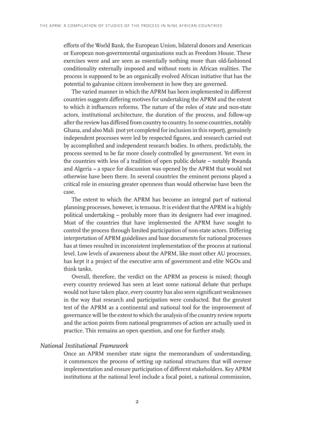 Afri map aprm_compilation_overview_en | PDF