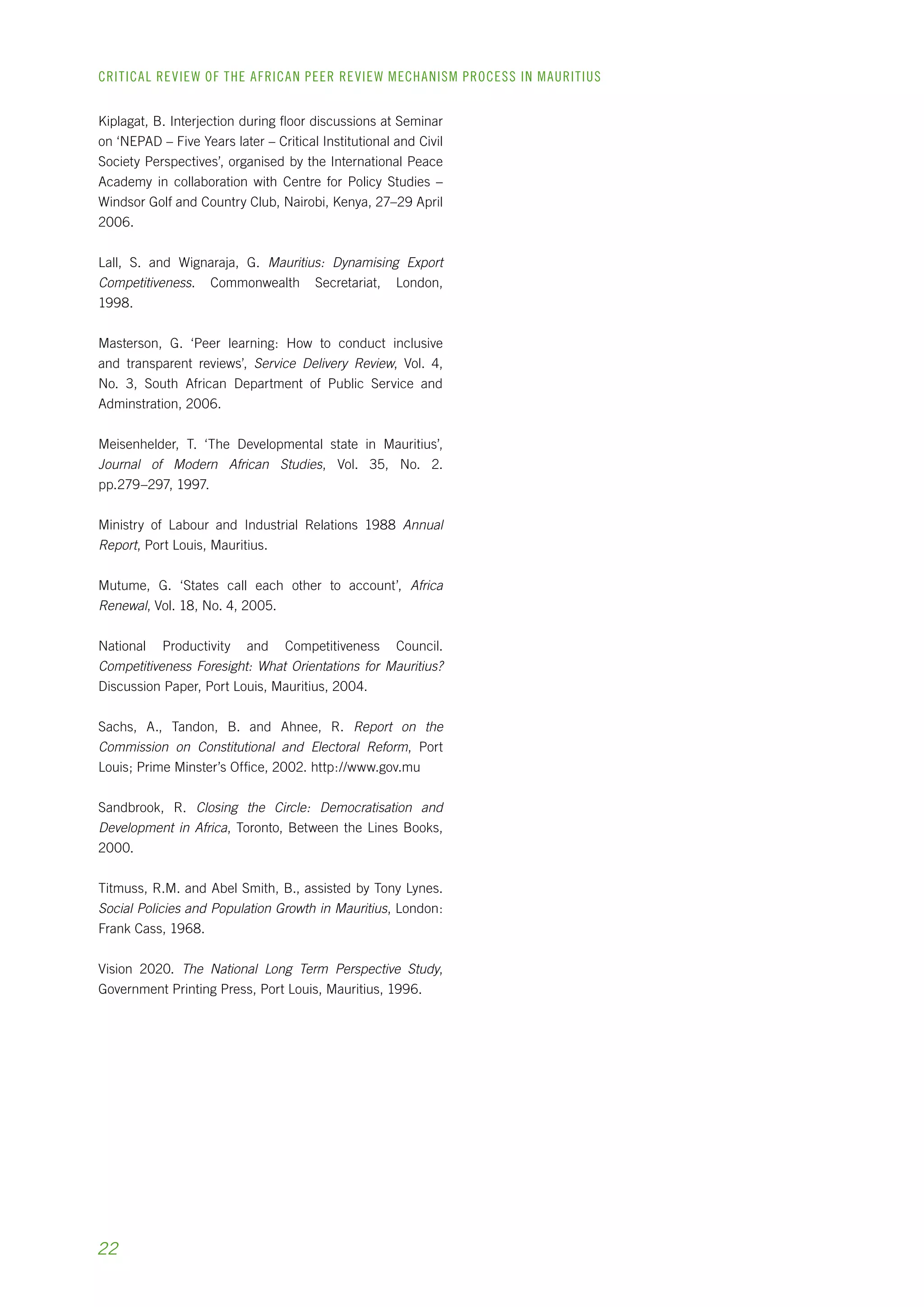 Afri map aprm mauritius | PDF