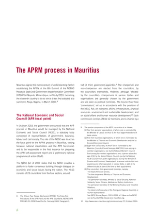 Afri map aprm mauritius | PDF