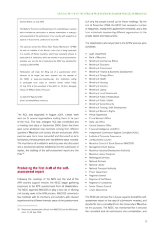 Afri map aprm mauritius | PDF