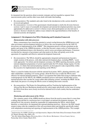 Afri map submission project for streamlining and fast tracking the ...