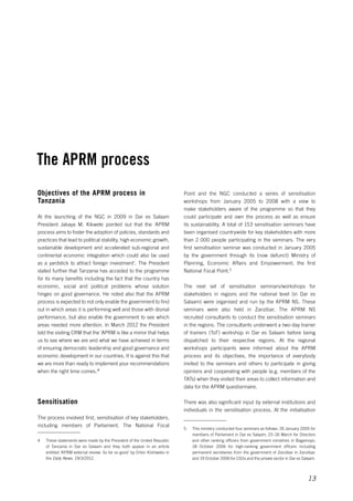 Afri map tanzania aprm | PDF