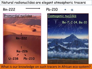 Afrirpa 2010, Sources, processes and Fate of Environmental ...