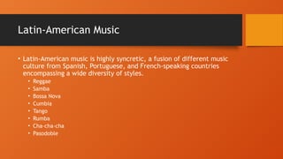 Afro-American Music MAPEH Lesson (MUSIC) | PPT
