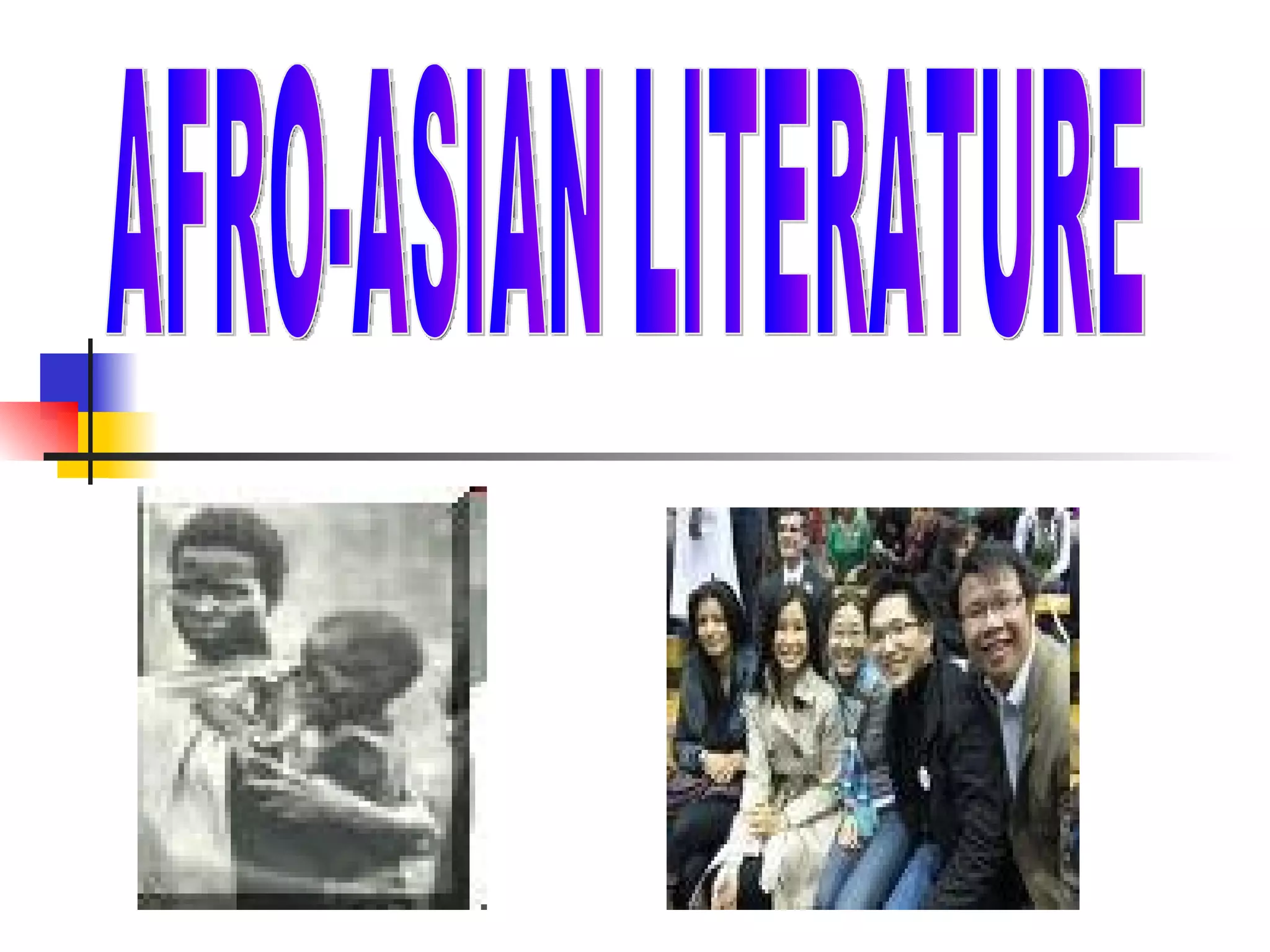Afro asian lit | PPT