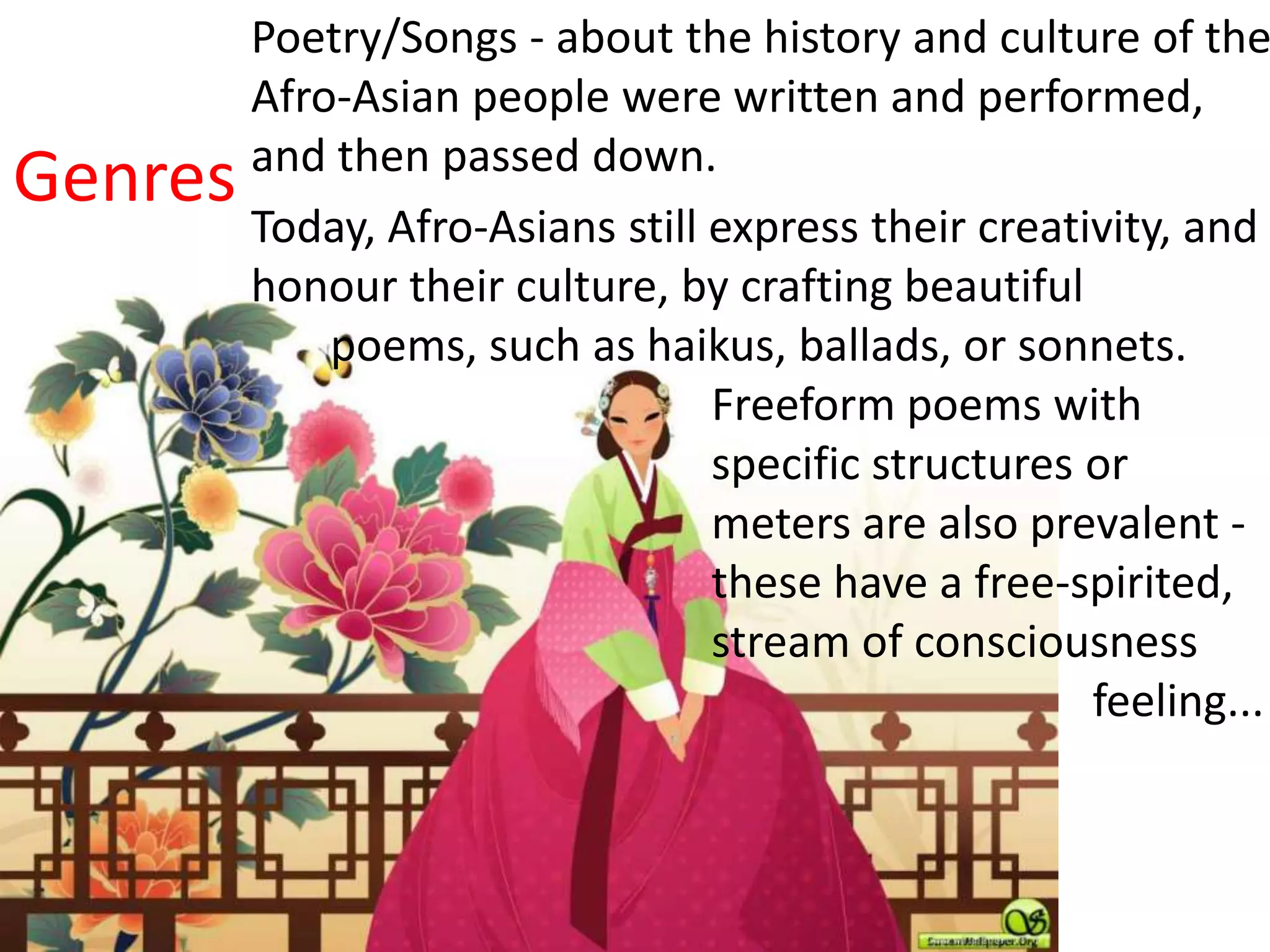 Afro asian lit | PPTX