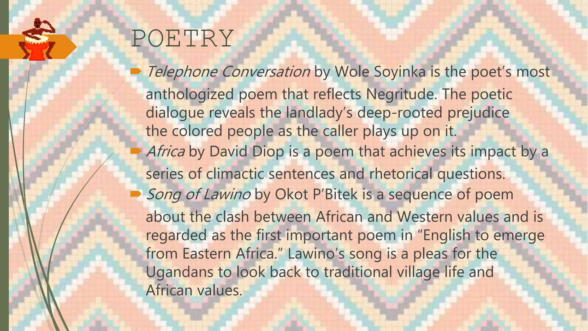 African Lit | PPTX