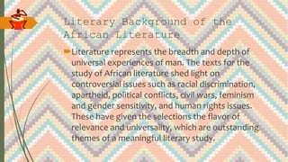 African Lit | PPT