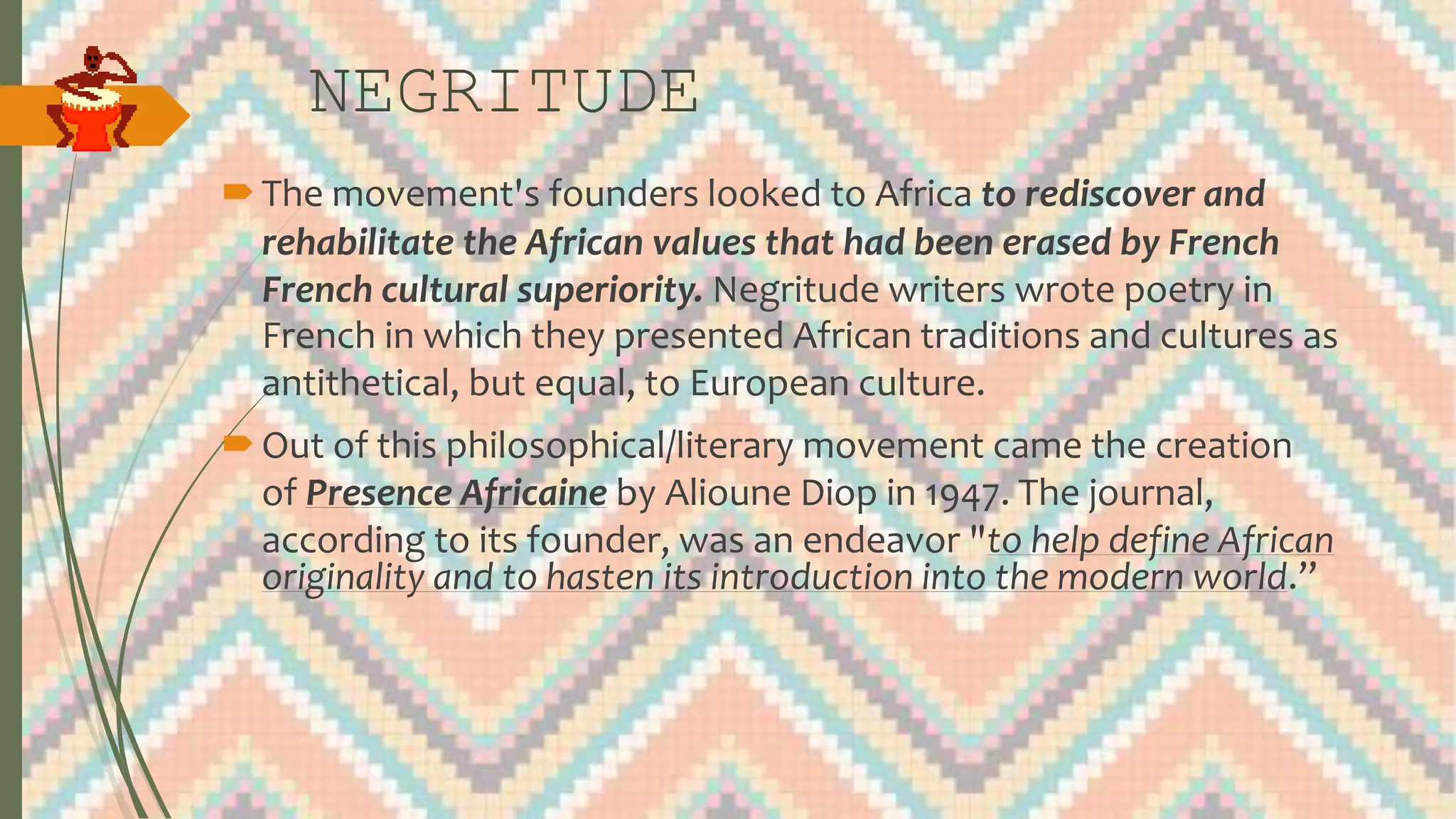 AFRICAN LITERATURE | PPTX