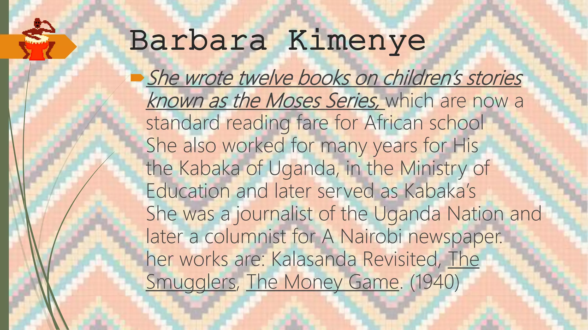 AFRICAN LITERATURE | PPTX