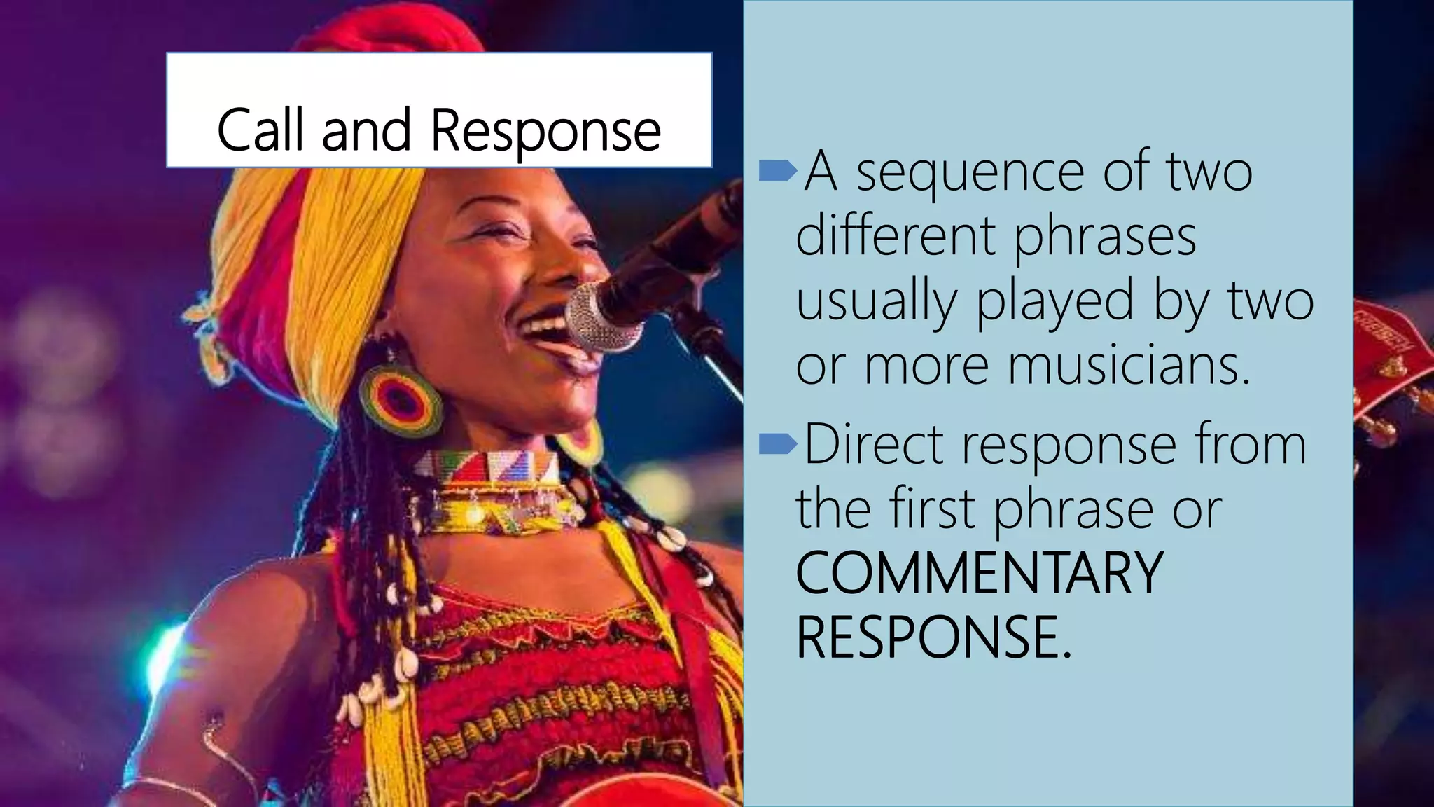 Afro latin american music | PPTX