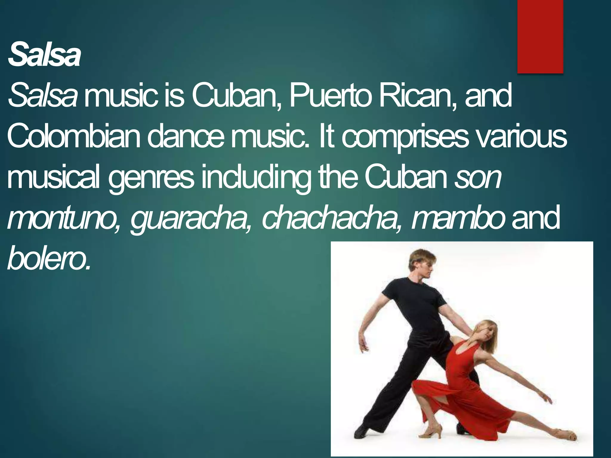 afro-latin american music.pptx | Music | Entertainment