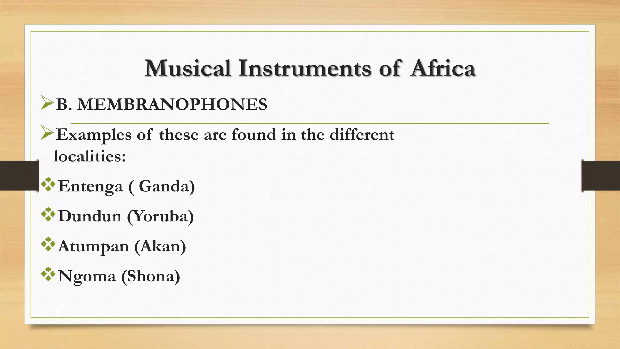 Afro latin and popular music music 10 | PPTX