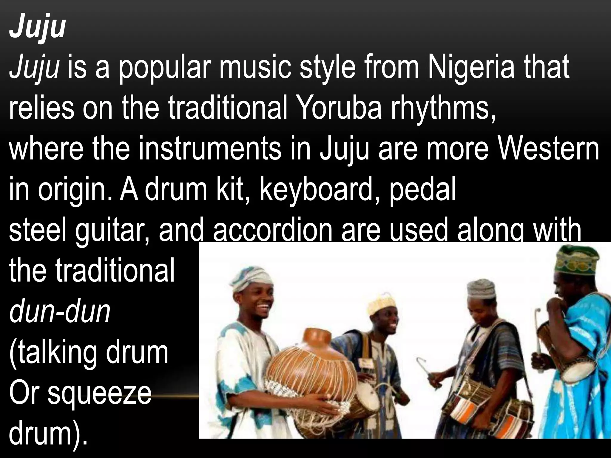 Afro latin music - music10-q2 | PPTX