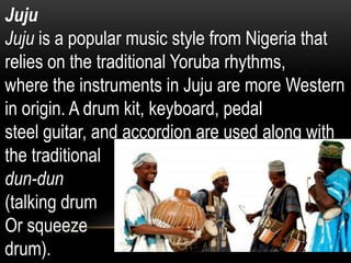 Afro latin music - music10-q2 | PPTX