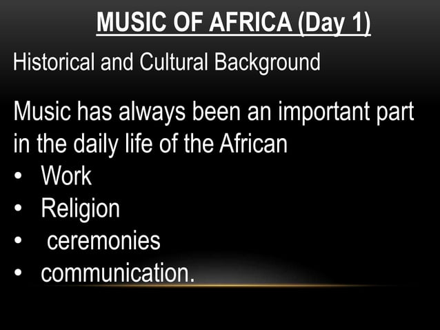 Afro latin music - music10-q2 | PPTX