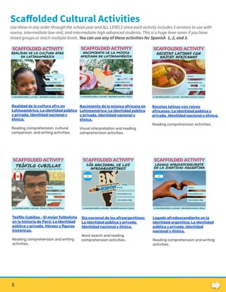 Afro-Latinos Spanish Class Activities: Class Guide for Spanish Teachers ...