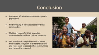 Afro latin@ presentation | PDF