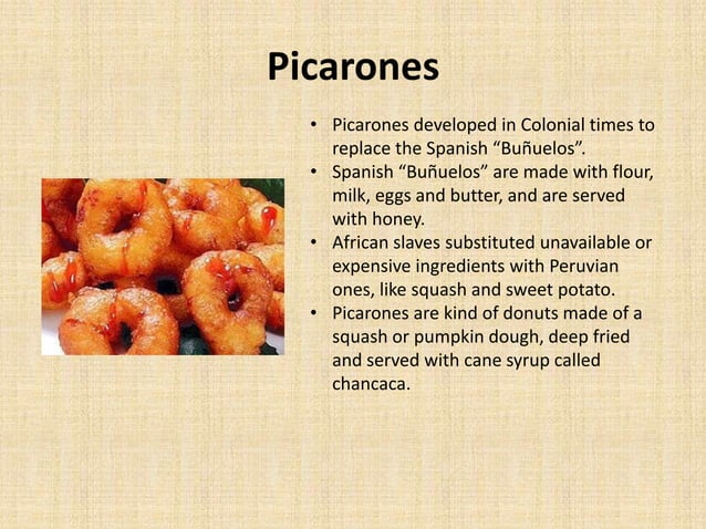 Afro peruvian desserts | PPT