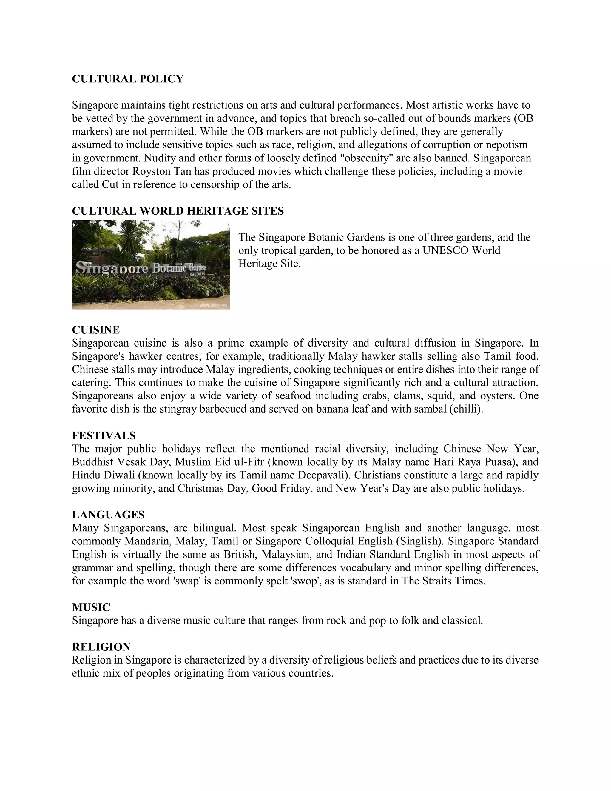 Afro asian countries culture | PDF