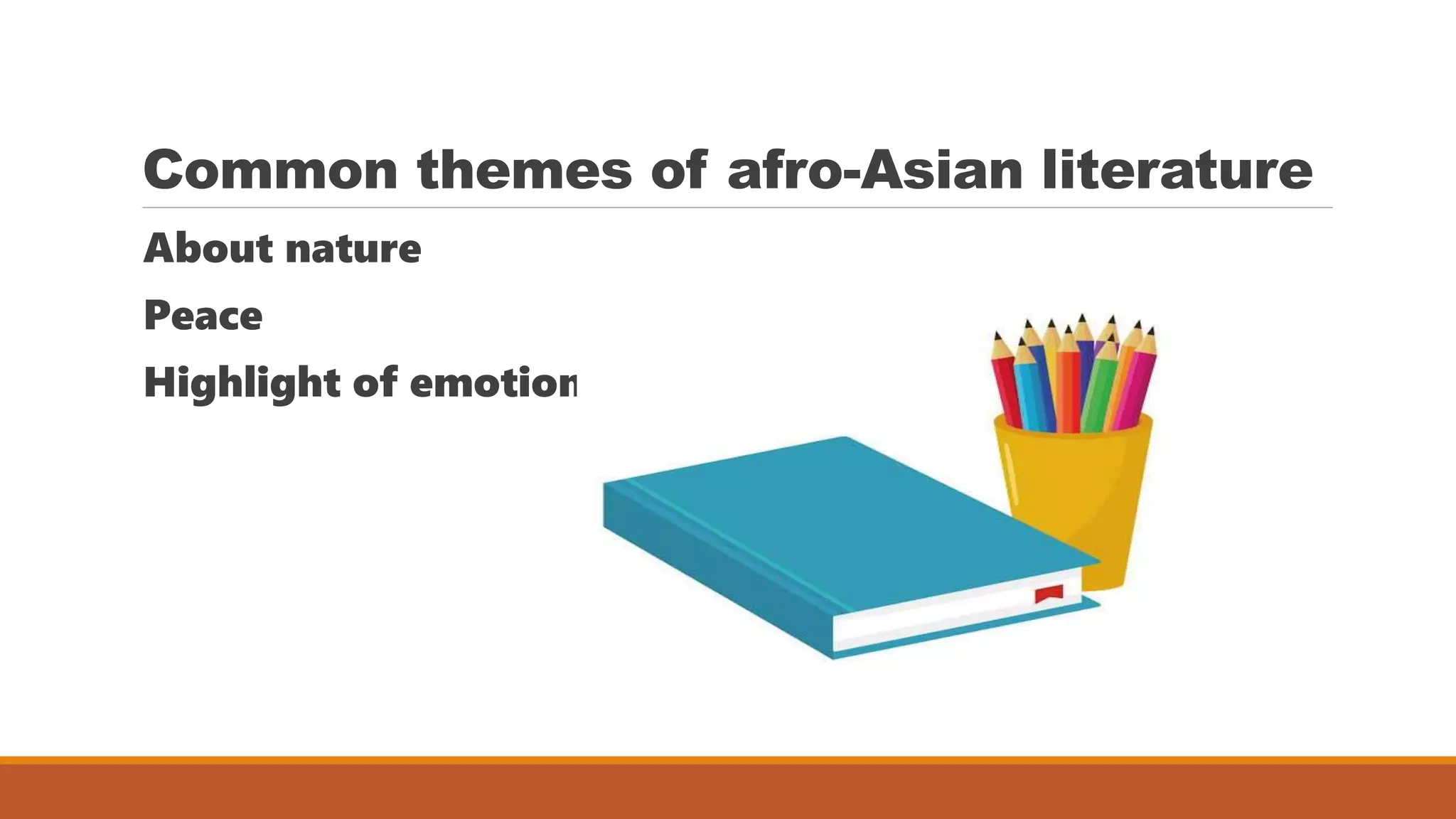 Afroasian lit ppt | PPTX