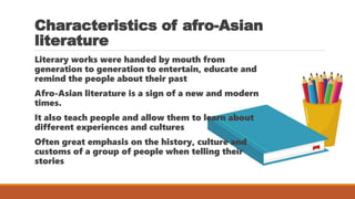 Afroasian lit ppt | PPTX