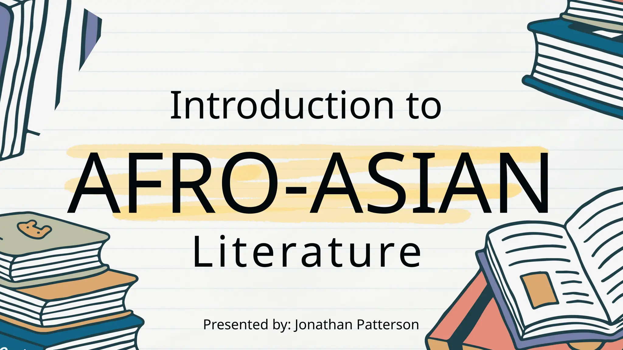AFRO ASIAN PROSE AND POETRY for grade 8 students of sca. .pptx