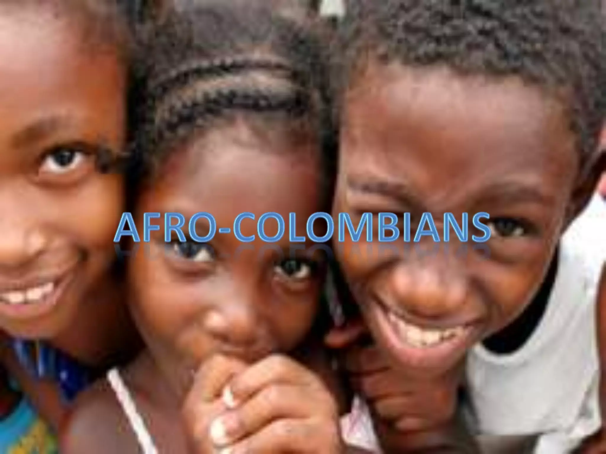 Afrocolombians | PPTX